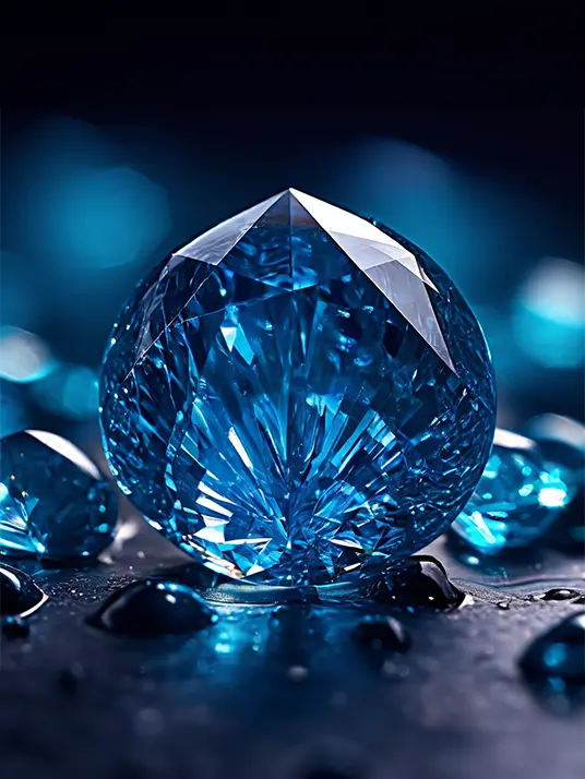 Blue Diamond Painting | Diamond Painting Kits