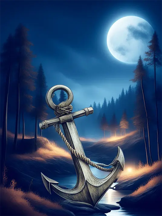 Painting Of Anchor Painting | Diamond Painting Kits