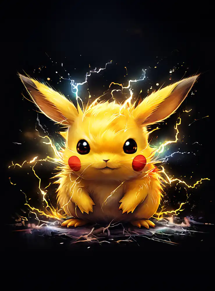 Cute Pikachu Painting | Diamond Painting Kits