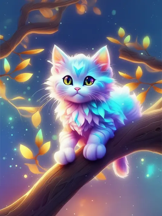 Crystal Cat | Diamond Painting Kits