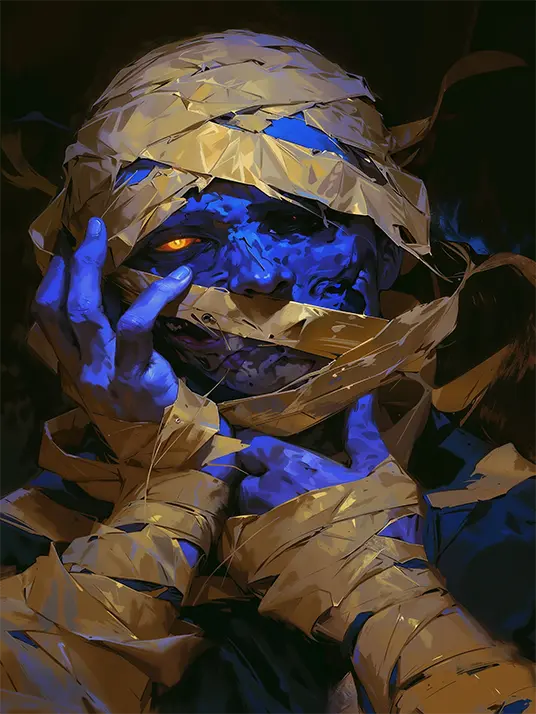 Egyptian Mummy Painting | Diamond Painting Kits