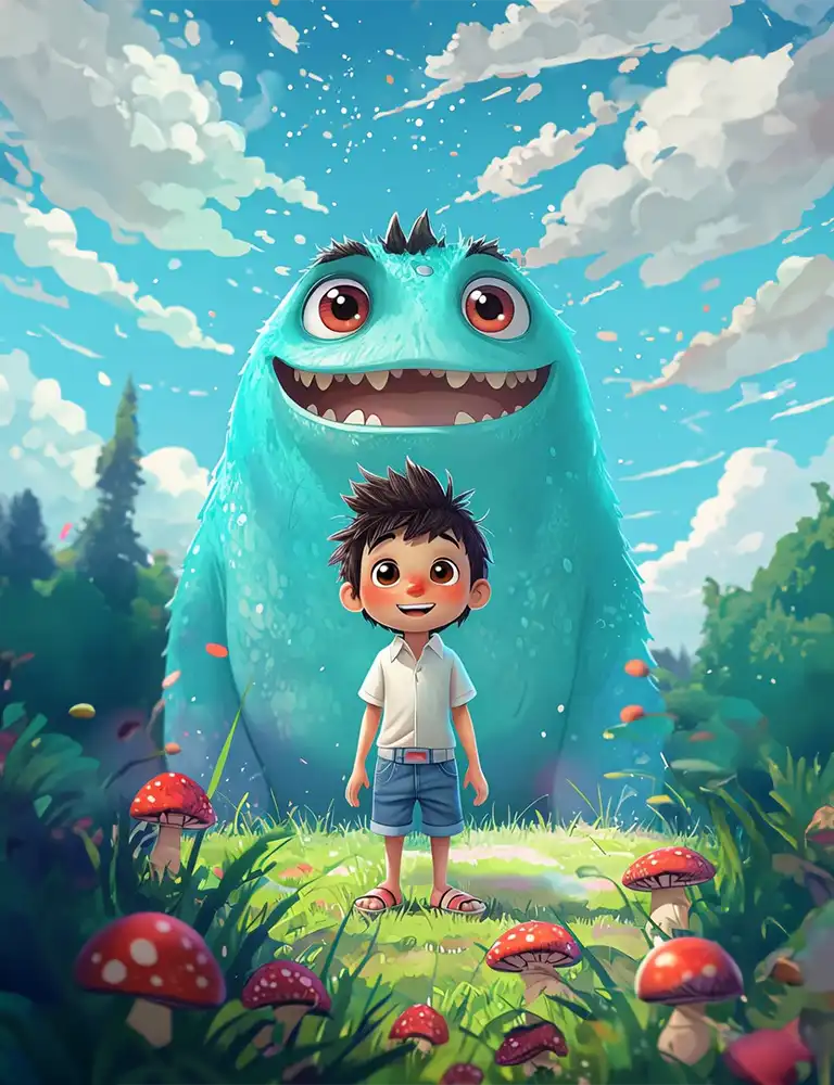 The Good Monster Painting | Diamond Painting Kits