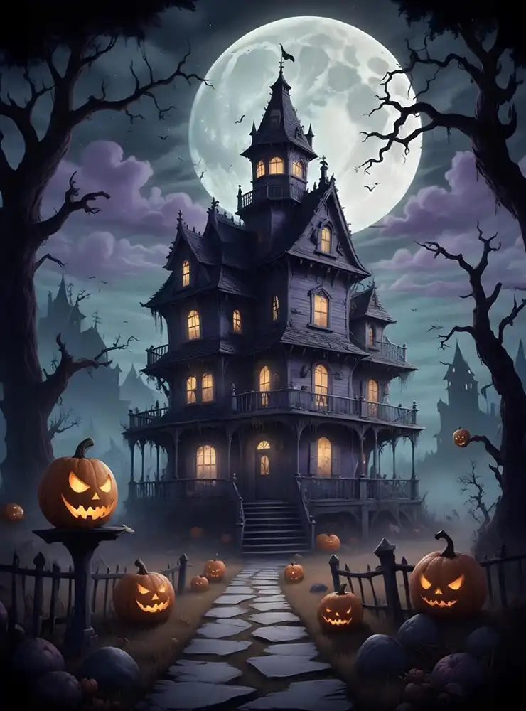 Terror Villa | Diamond Painting Kits