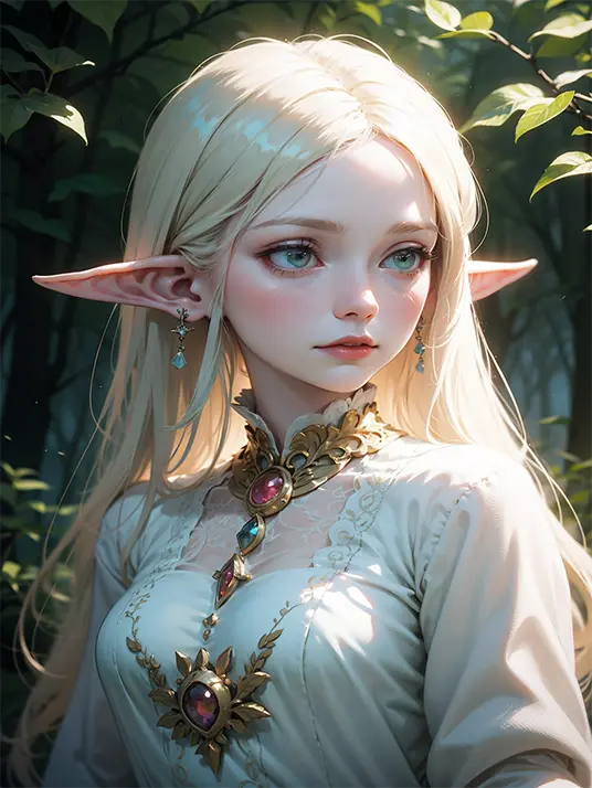 Anime Elf Painting | Diamond Painting Kits