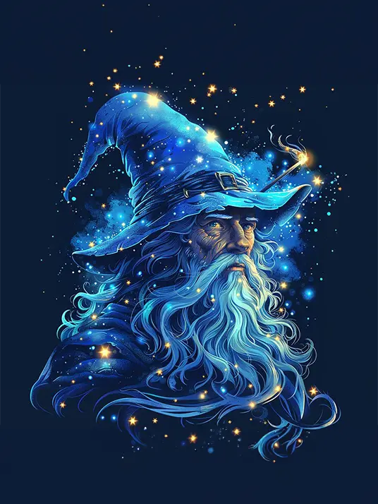 Wizard Painting Painting | Diamond Painting Kits