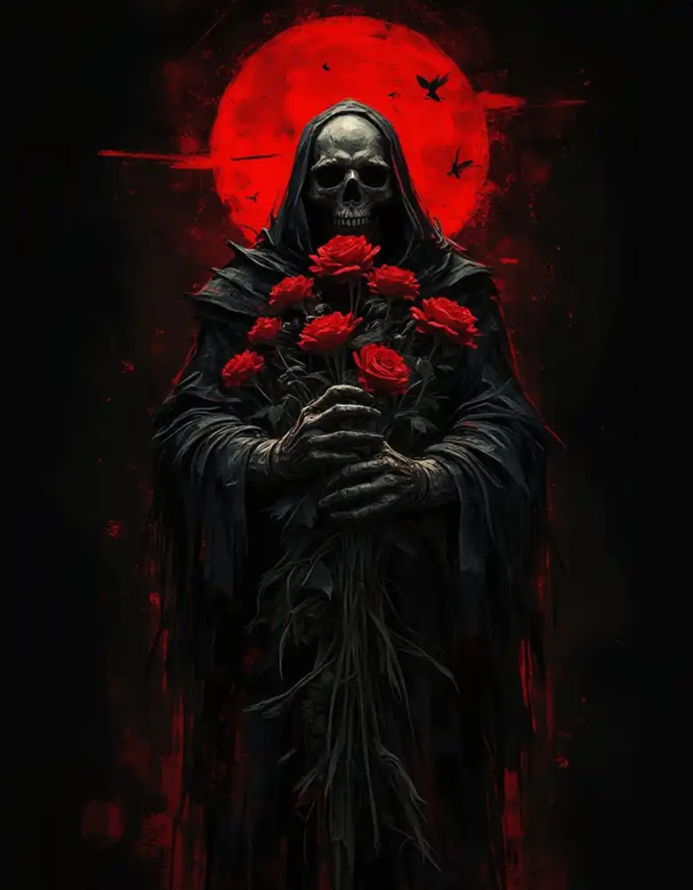 Angel Of Death Painting | Diamond Painting Kits