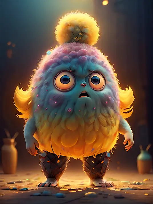 Monstrously Adorable Painting | Diamond Painting Kits