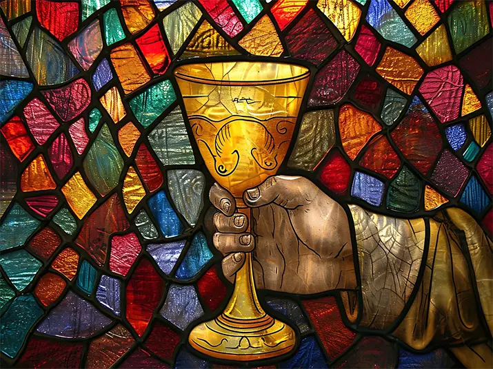 Catholic Stained Glass Painting | Diamond Painting Kits