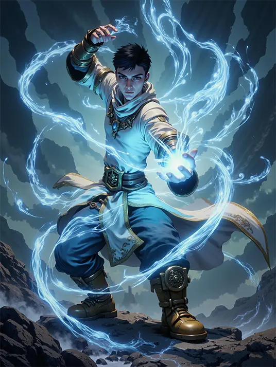 Warrior Boy Painting | Diamond Painting Kits