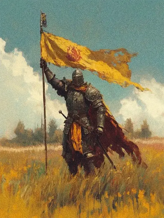 Knight Painting Painting | Diamond Painting Kits