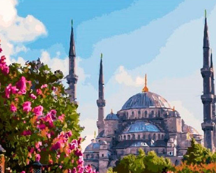 Istanbul Morning Diamond Painting Painting | Diamond Painting Kits
