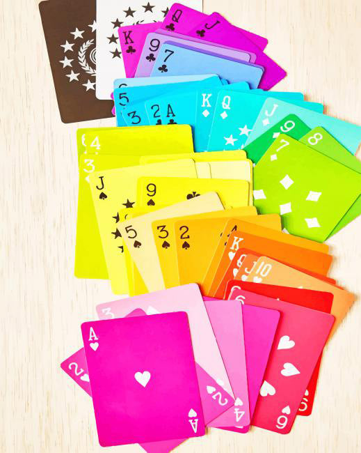 Colorful Deck Of Cards Diamond Painting Painting | Diamond Painting Kits