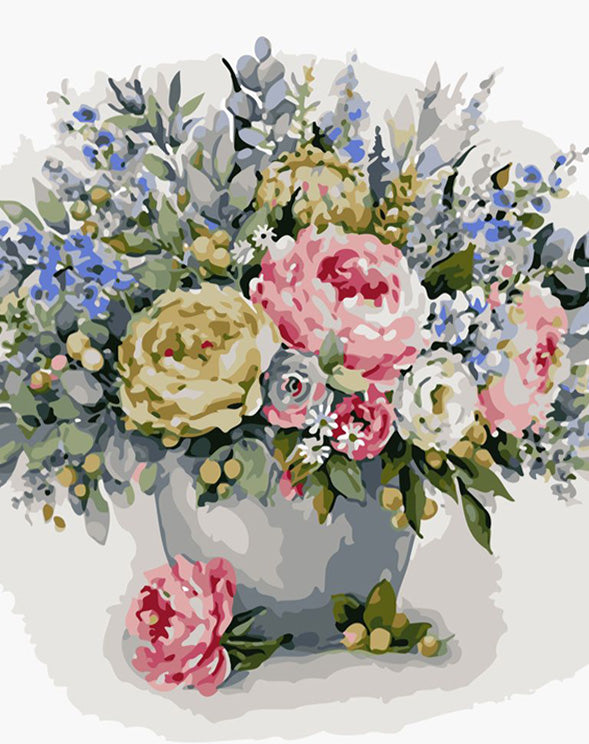 Flower Rhapsody Diamond Painting Painting | Diamond Painting Kits