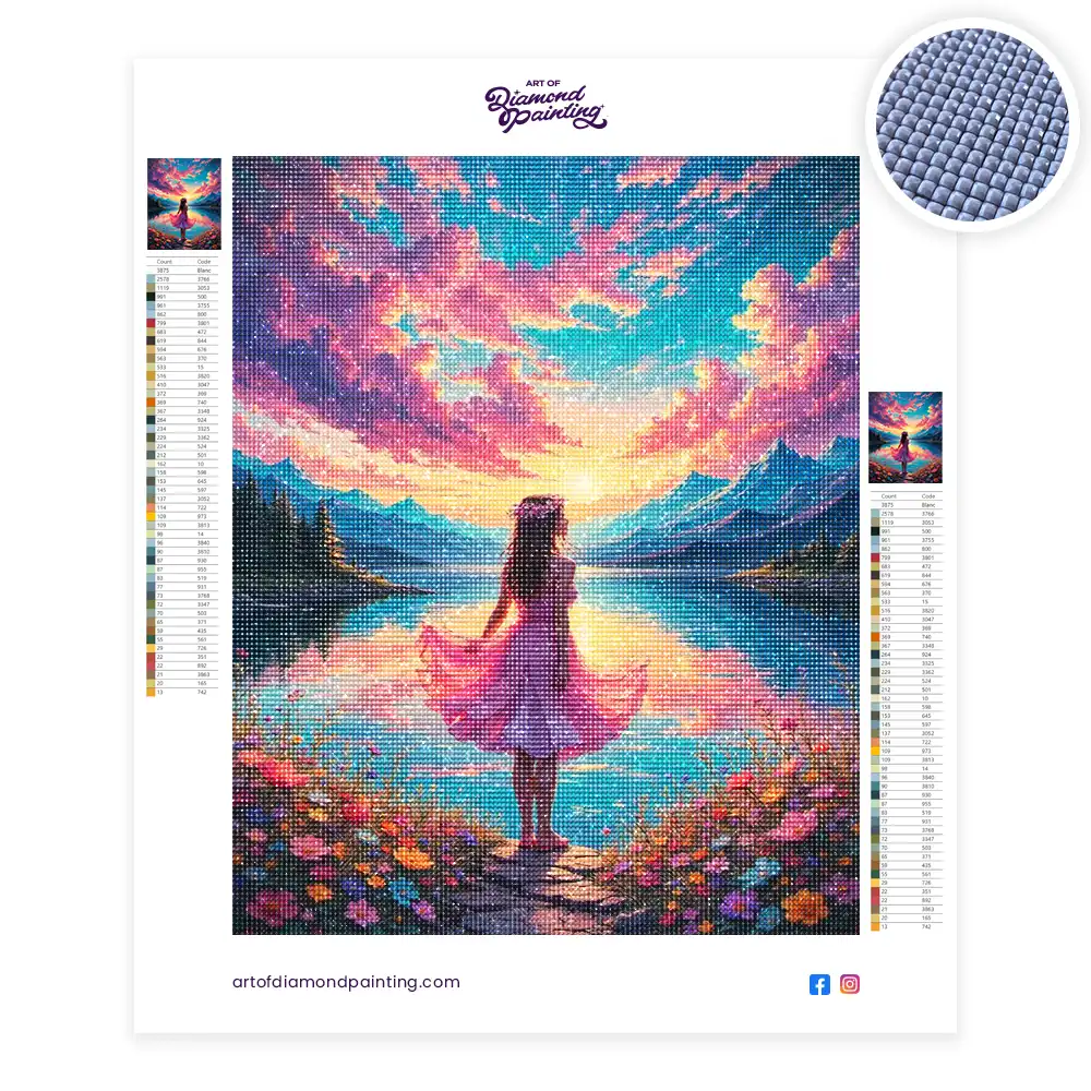 Deep Dream Portrait Painting Painting | Diamond Painting Kits