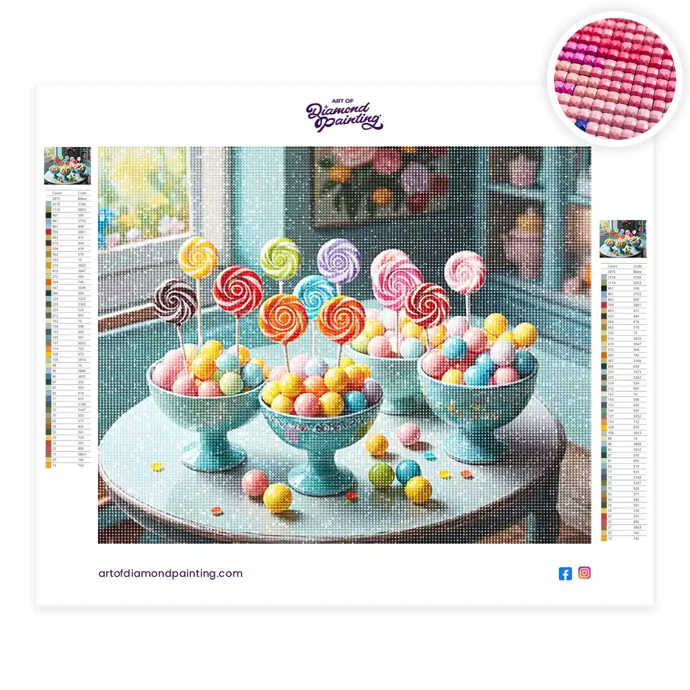 Candy Painting Painting | Diamond Painting Kits