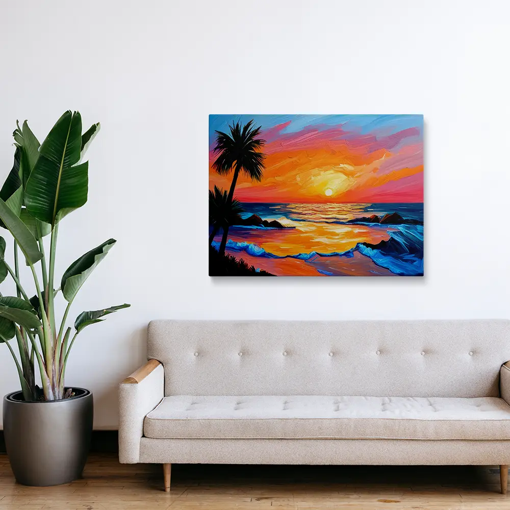 Beach Sunset Diamond Painting | Diamond Painting Kits