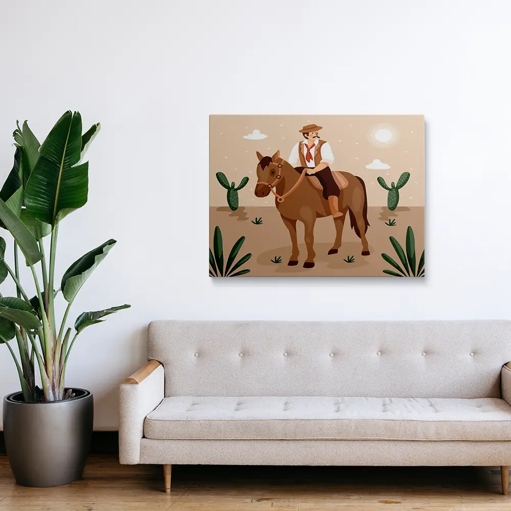 Cowboy Diamond Painting | Diamond Painting Kits