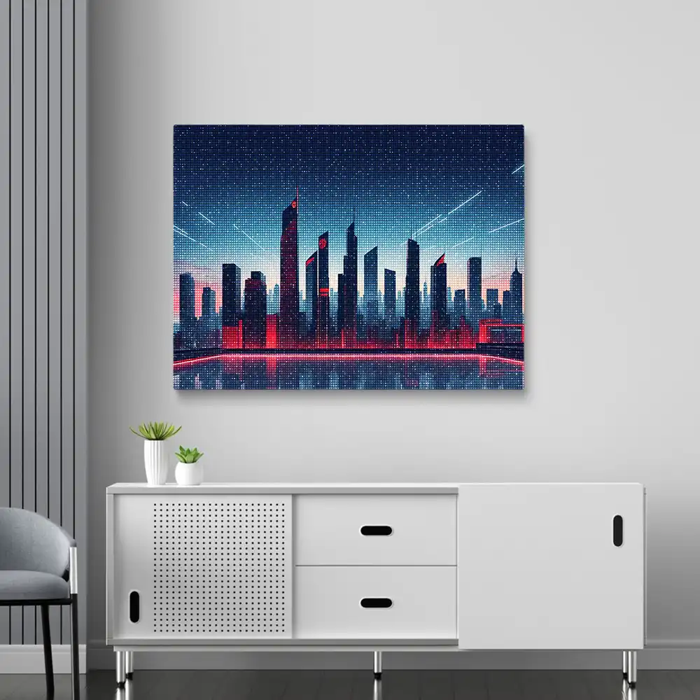 Cyberpunk City Painting | Diamond Painting Kits