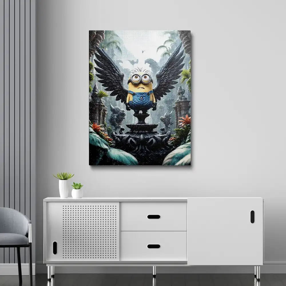 Minions Screaming Painting | Diamond Painting Kits