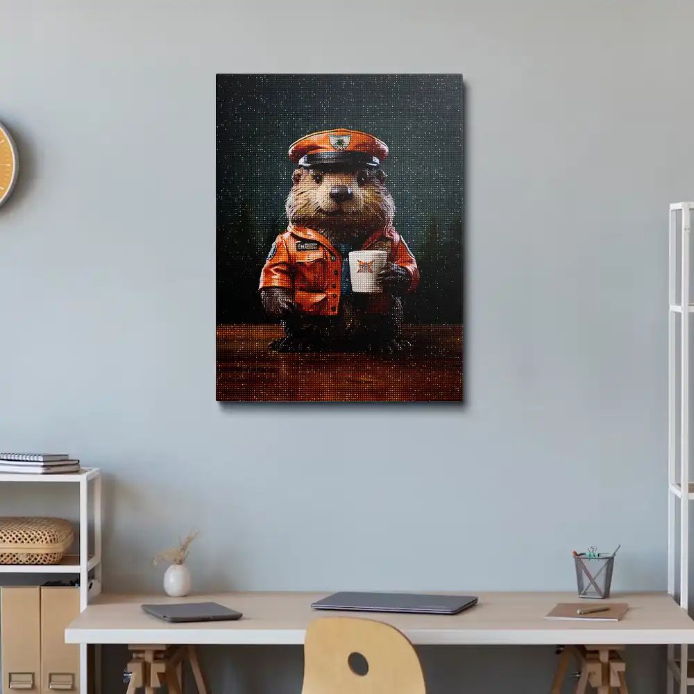 Beaver Cub Scout Painting | Diamond Painting Kits