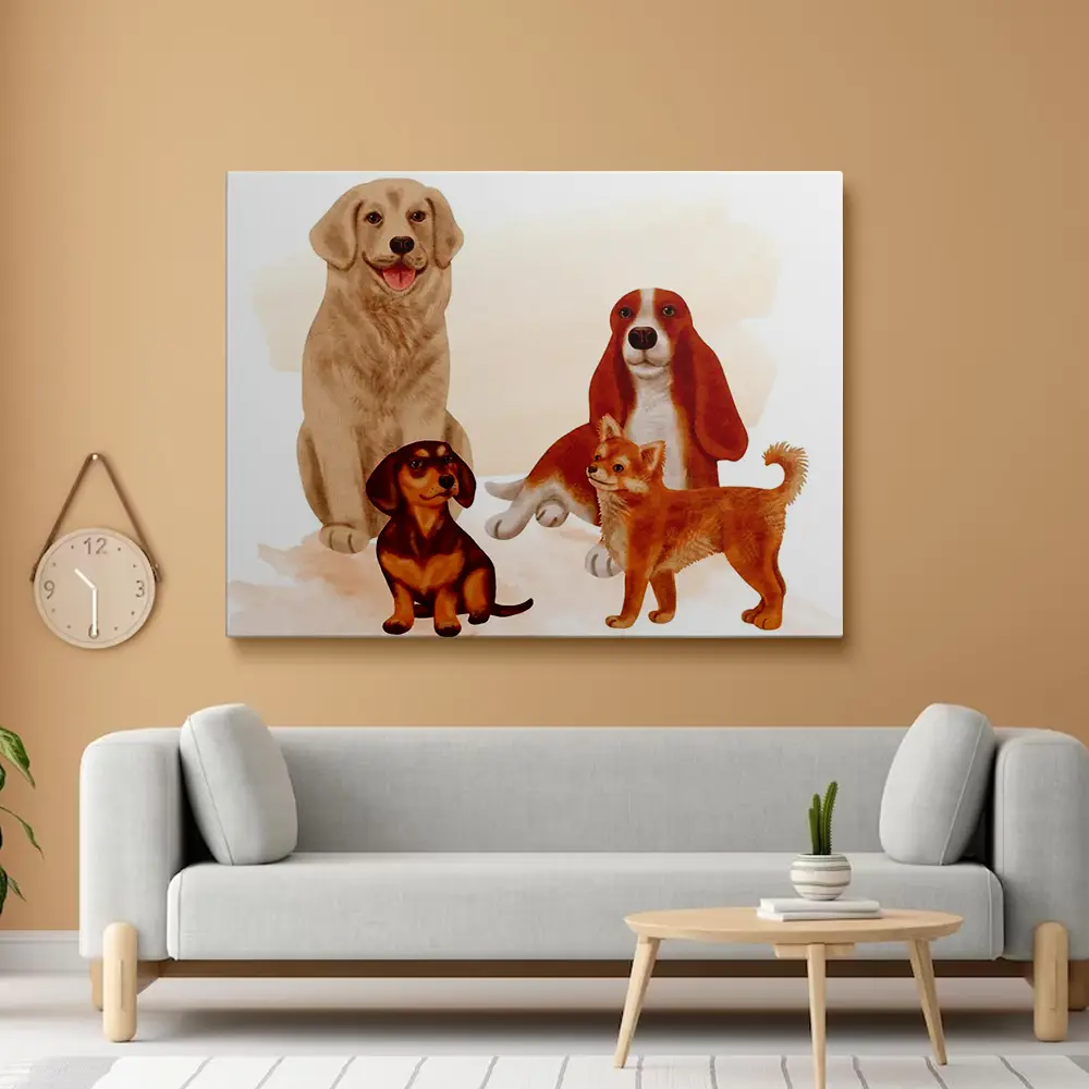 Painting Of Dogs Diamond Painting | Diamond Painting Kits