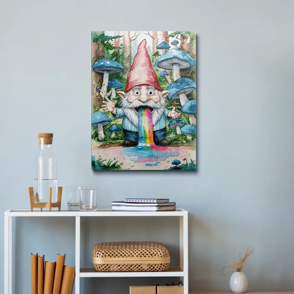 Gnome Mythical Creature Painting | Diamond Painting Kits