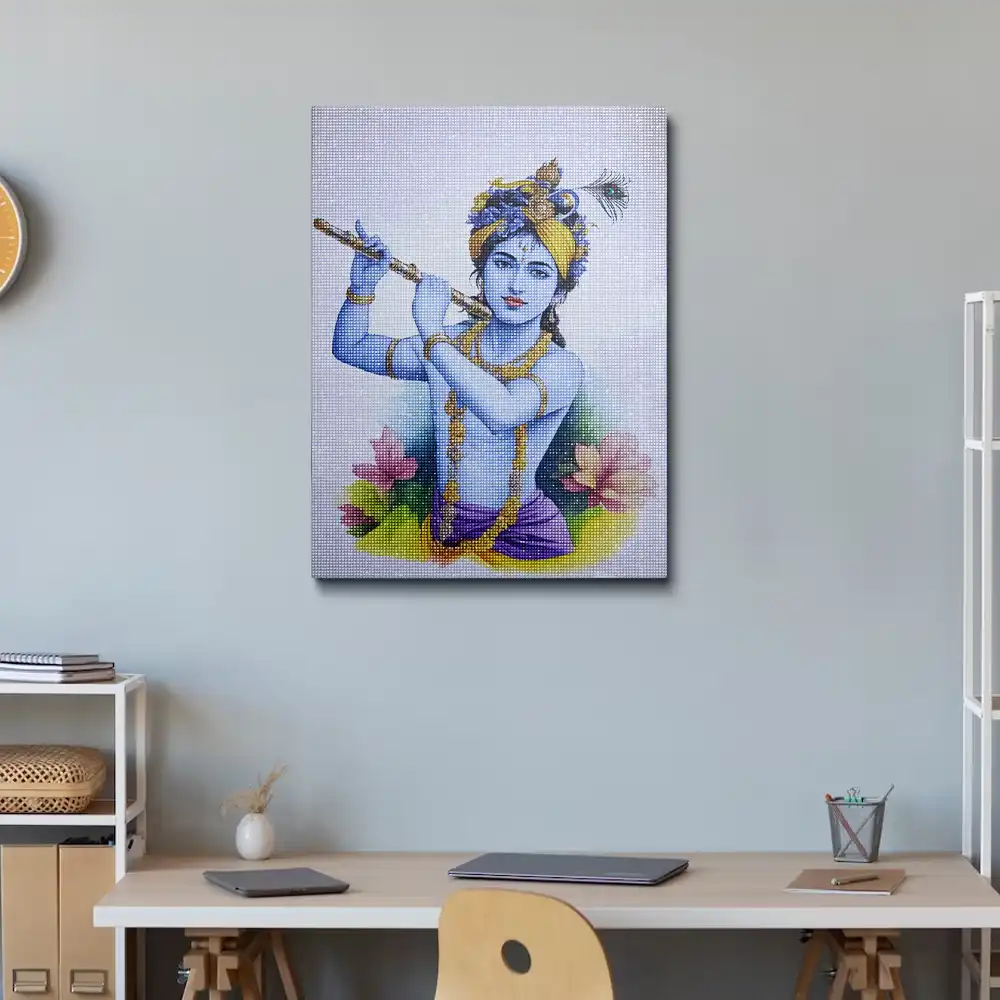 Krishna Painting Painting | Diamond Painting Kits