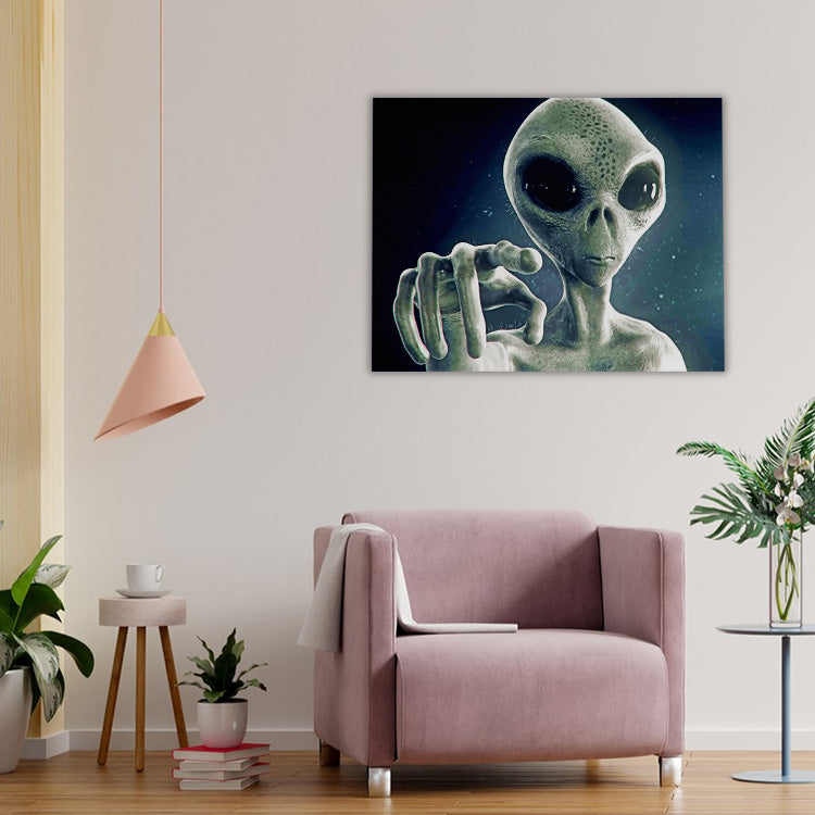 Alien Diamond Painting Painting | Diamond Painting Kits