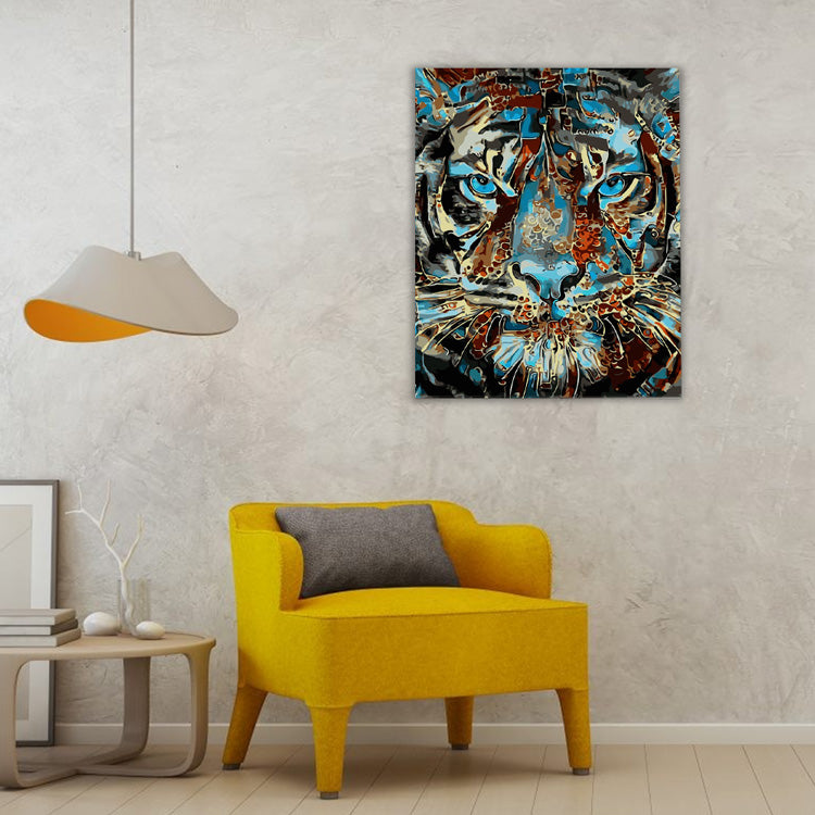 Acrylic Tiger Diamond Painting | Diamond Painting Kits