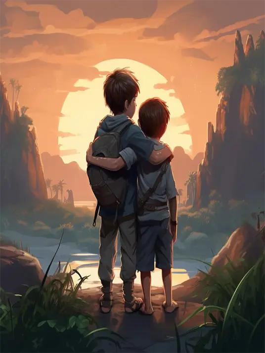 Brother Love | Diamond Painting Kits