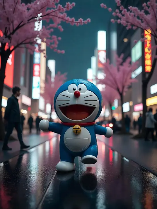 Happy Doremon Painting | Diamond Painting Kits