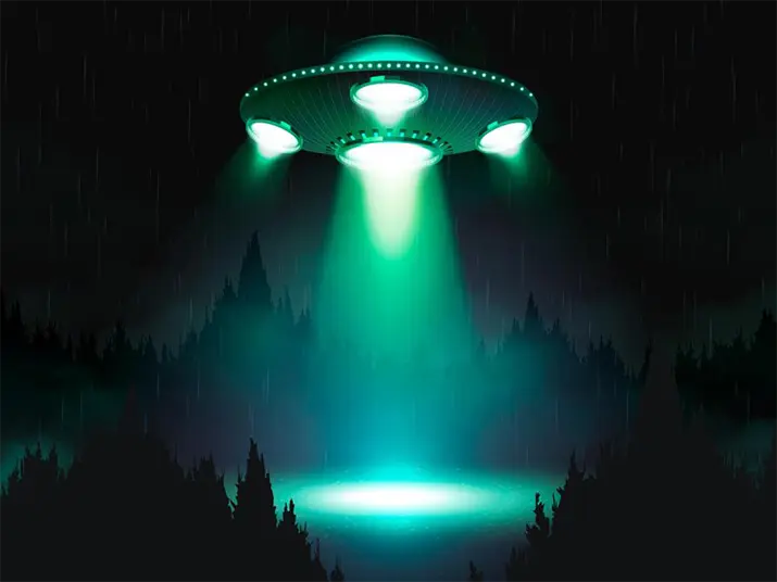 Ufo Spaceship Painting | Diamond Painting Kits